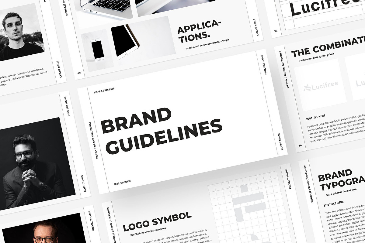 Brand Guidelines PowerPoint Template