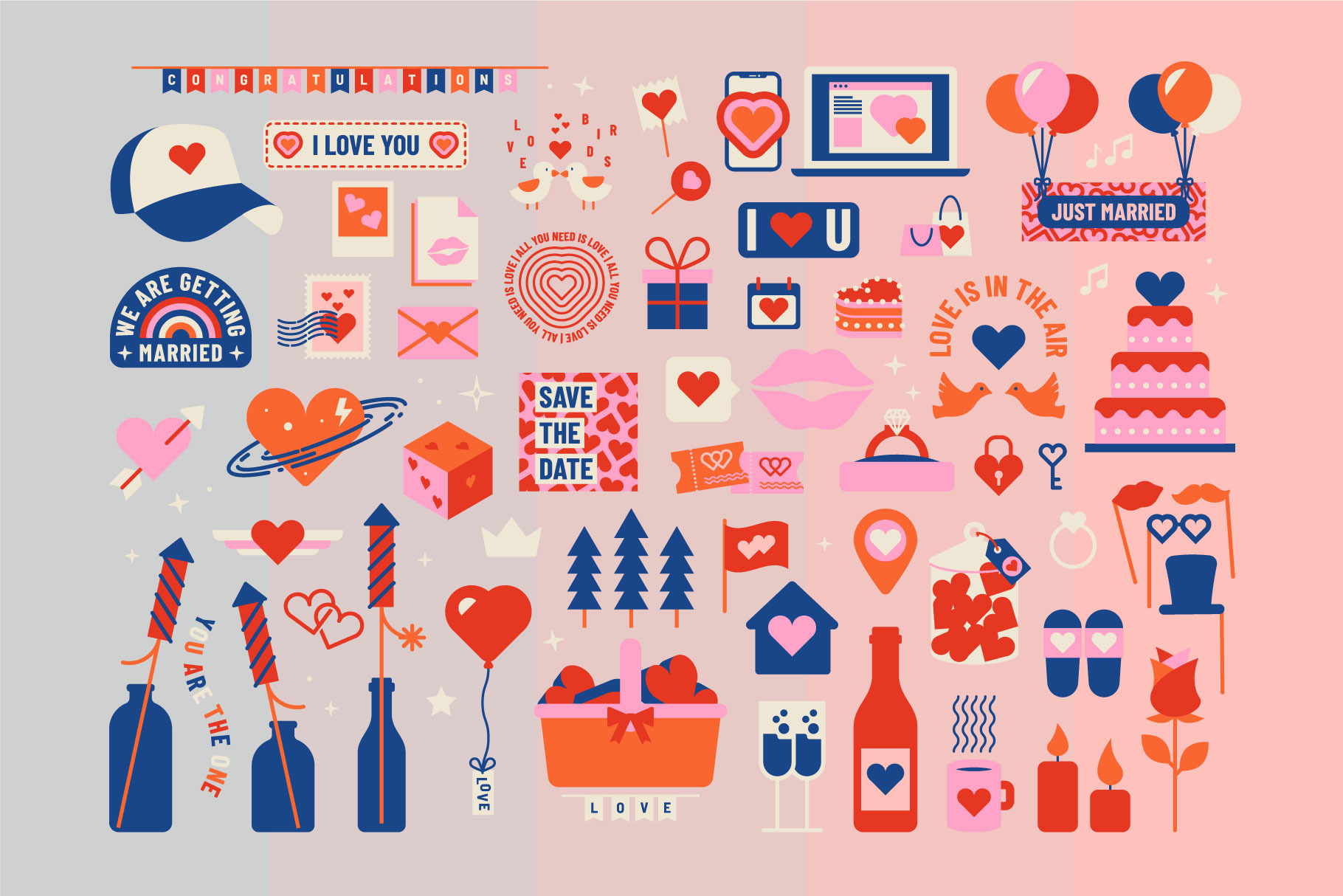 Love – Vector Icons & Illustrations, an Icon by visualsbyfranzi