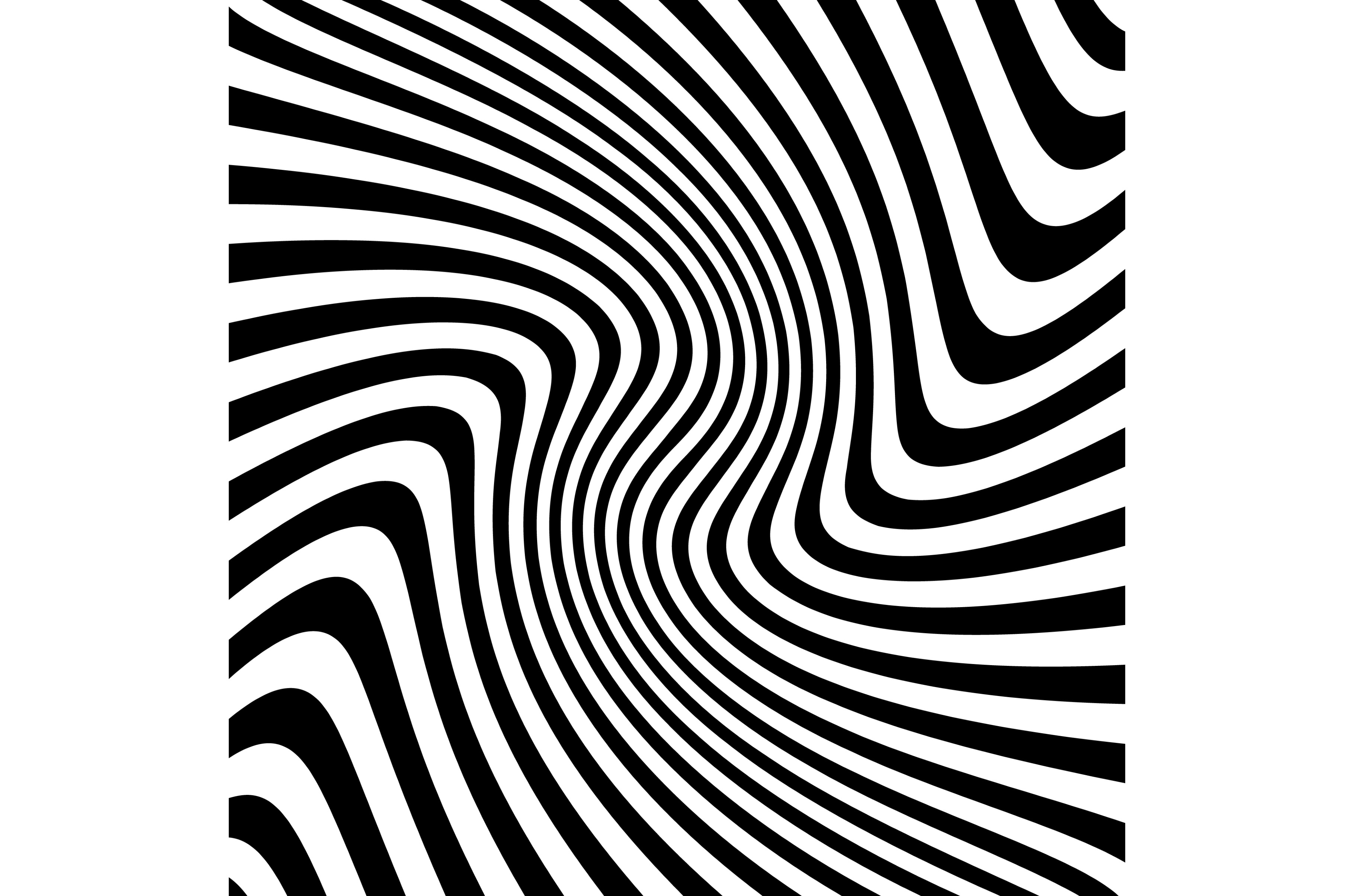 Optical illusion of striped, a Texture Illustration by COLORFUL