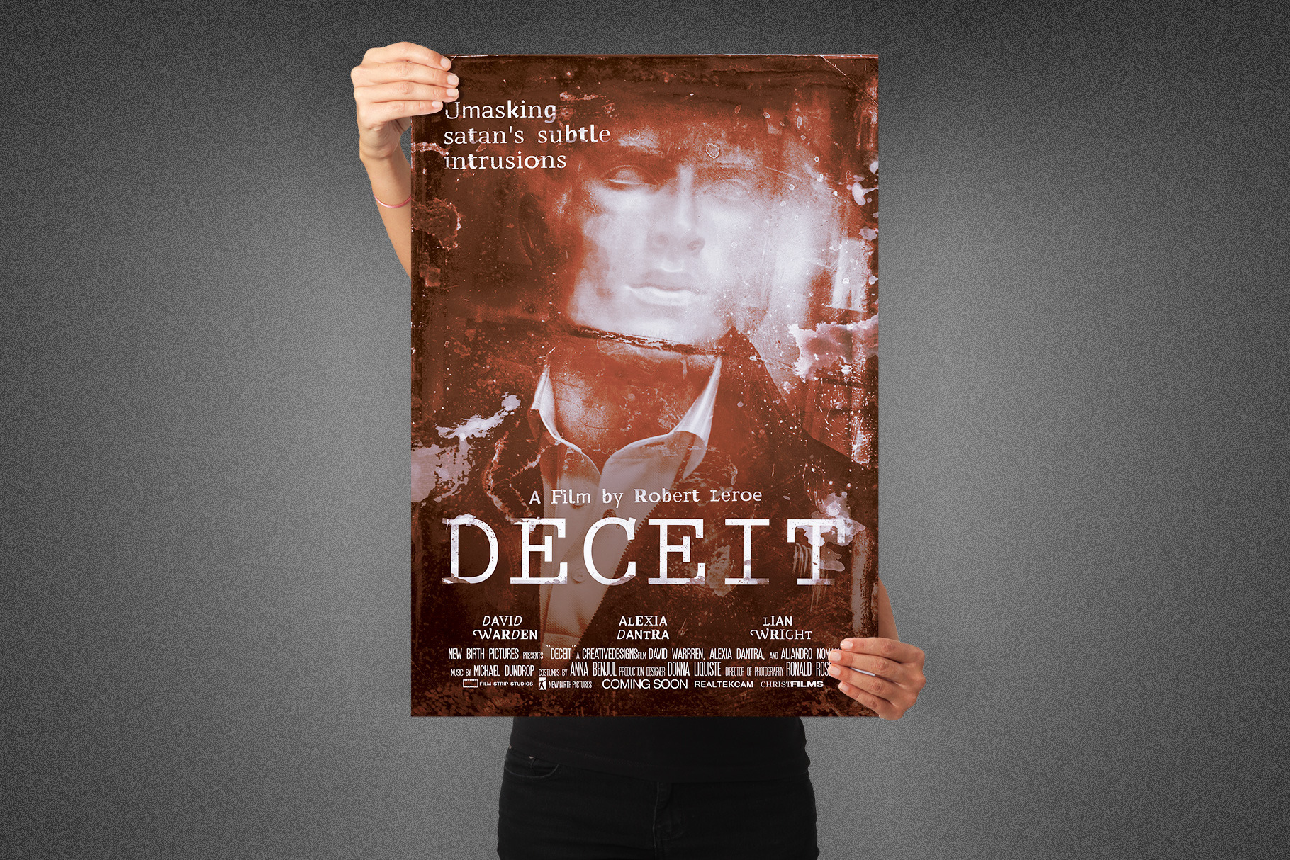 Deceit Movie Poster Template, a Flyer Template by loswl