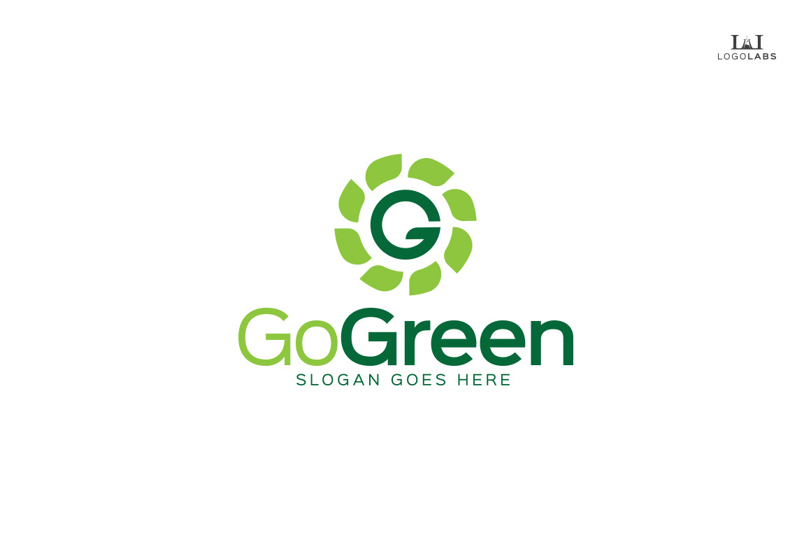 Go Green Logo, a Branding & Logo Template by LogoLabs