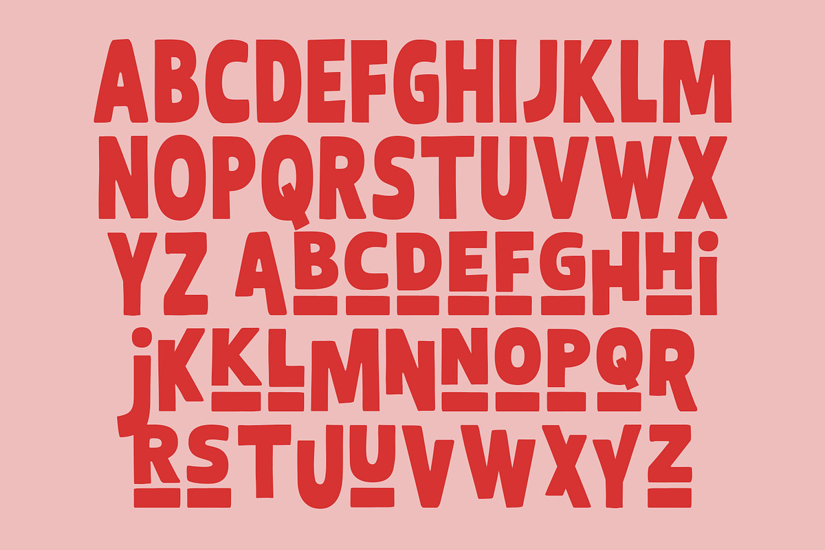 Thierry Leonie - Bold Playful Font, a Handwritten Font by Viswell