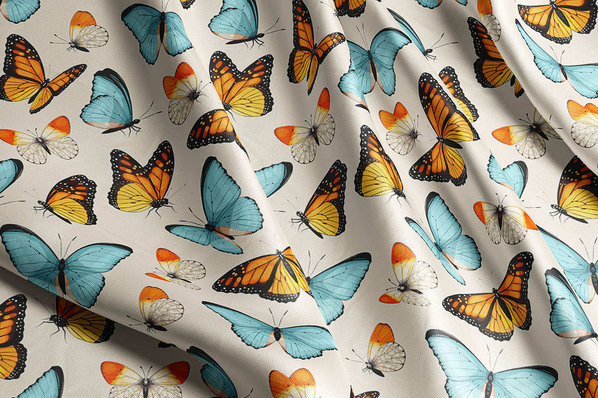Farfalla Pattern, a Pattern Graphic by GreyLilac