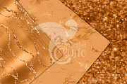 Luxury Copper Textures, a Texture Graphic by Digital Curio