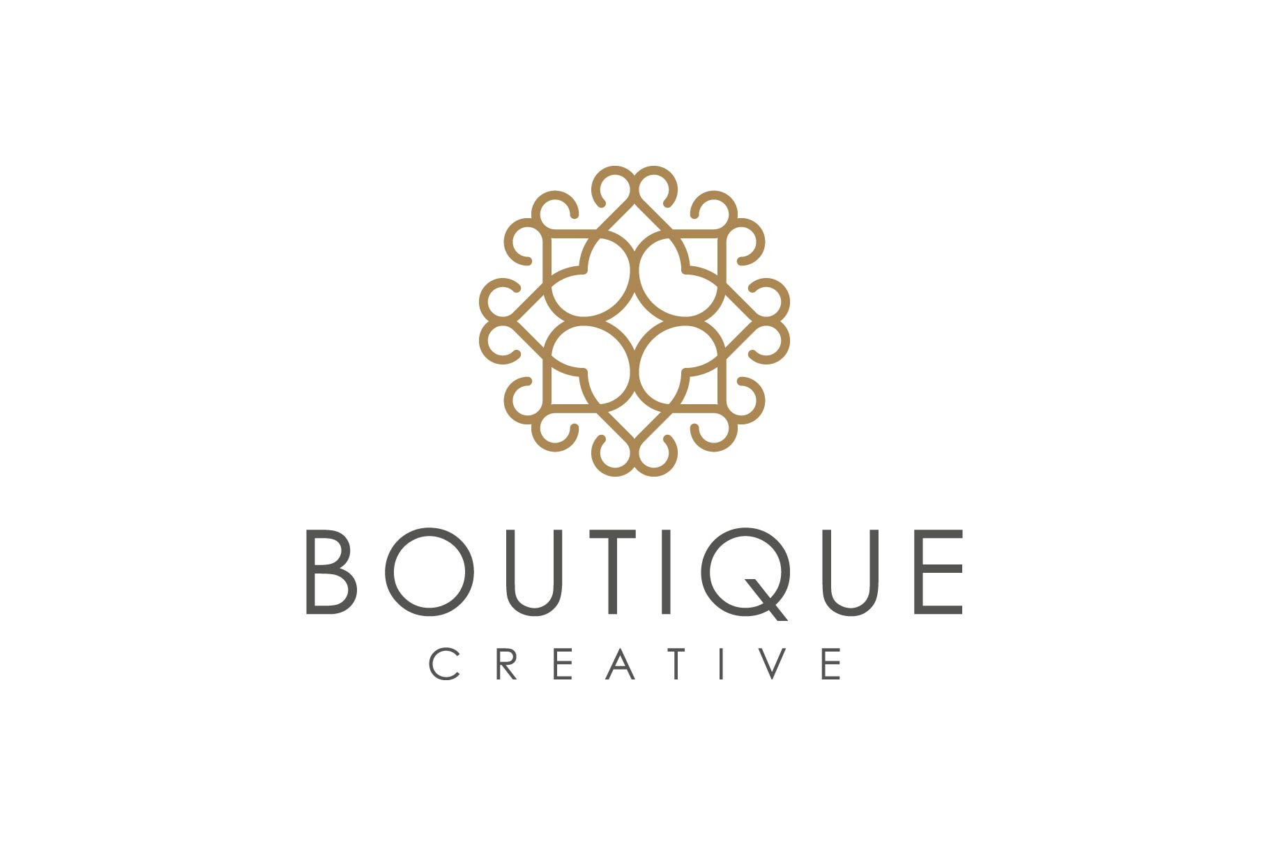 natural boutique logo style lines, a Branding & Logo Template by EndR_ID