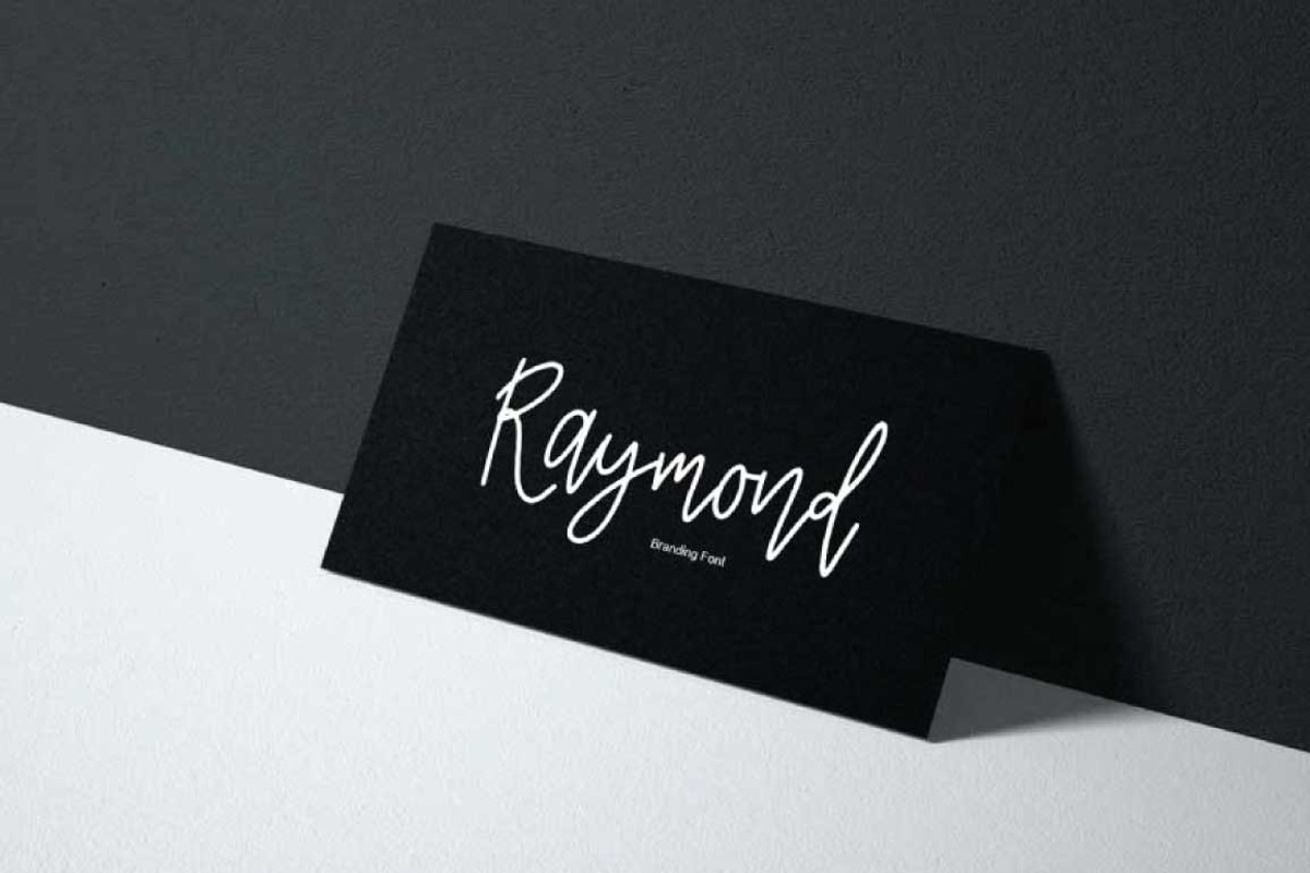 Raymond | Branding Font, a Script Font by Artstudio | Creative Market