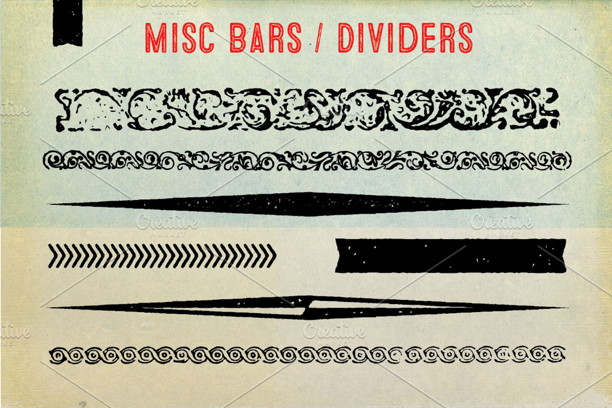 Microbrew Ornaments, a Symbol Font by Albatross