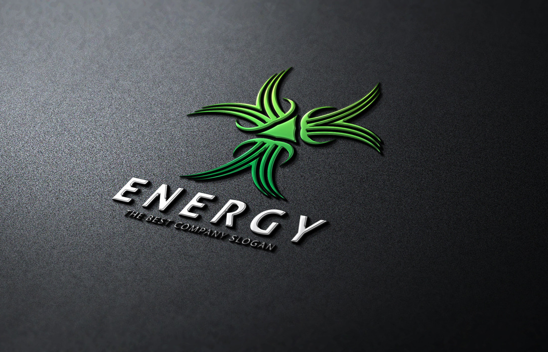 Energy Logo, a Branding & Logo Template by Vectorwins Premium Shop