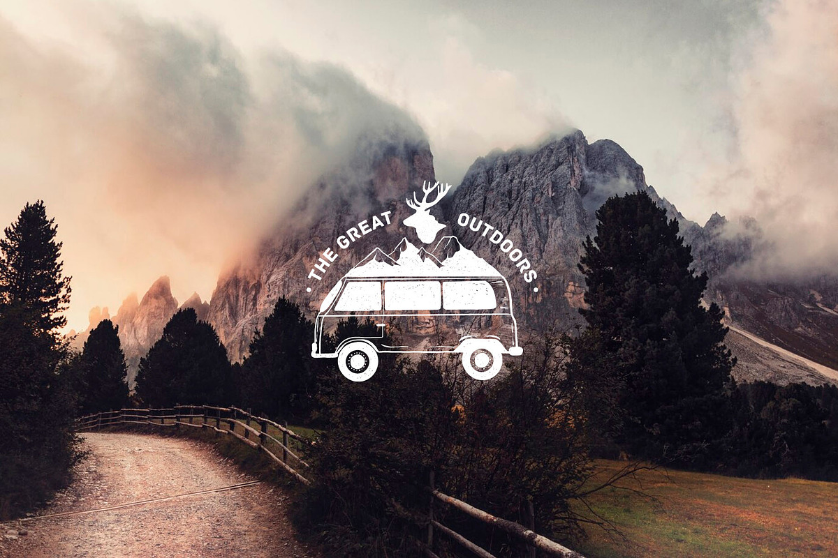 Wilderness & Camping graphic set, an Object Graphic by VerAna