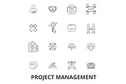 Project management, project, plan, consulting, chart, construction ...