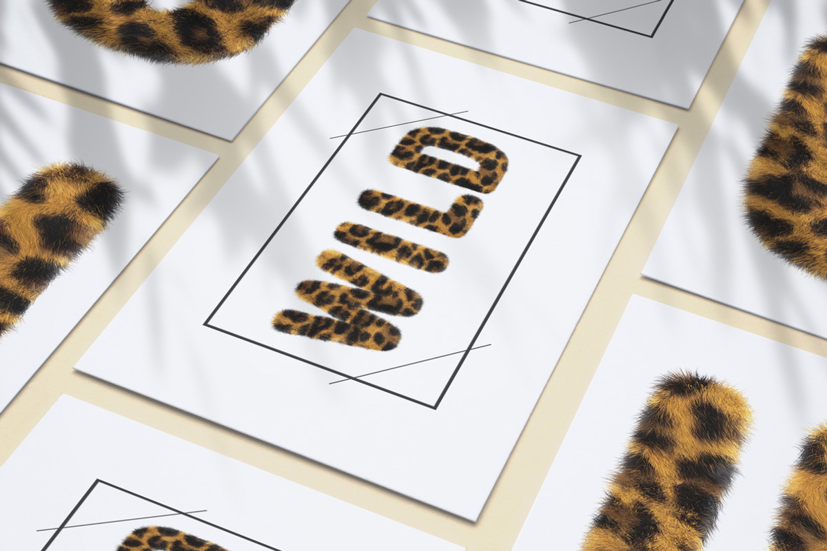 Leopard Font, a Font by Handmadefont