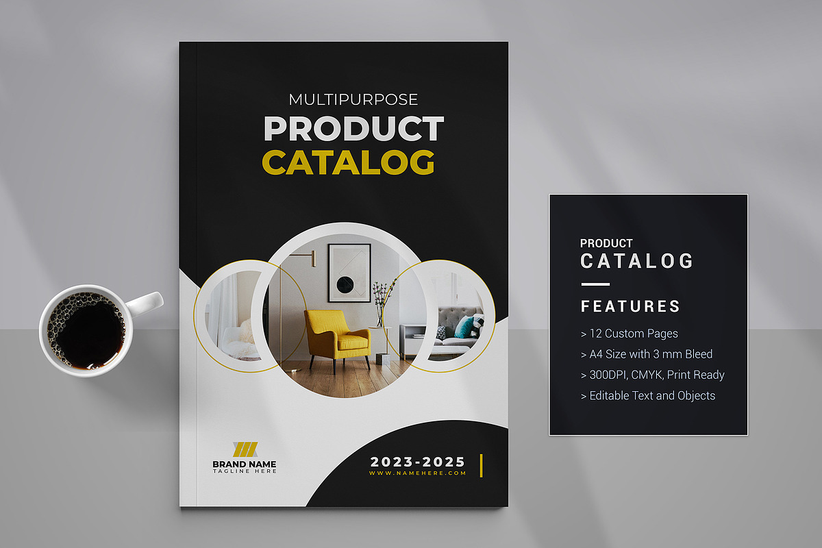 Catalog Layout Template Design
