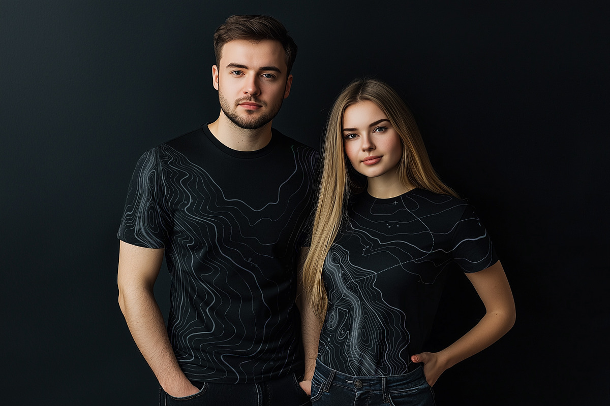 55 Topographic Maps Vector Bundle