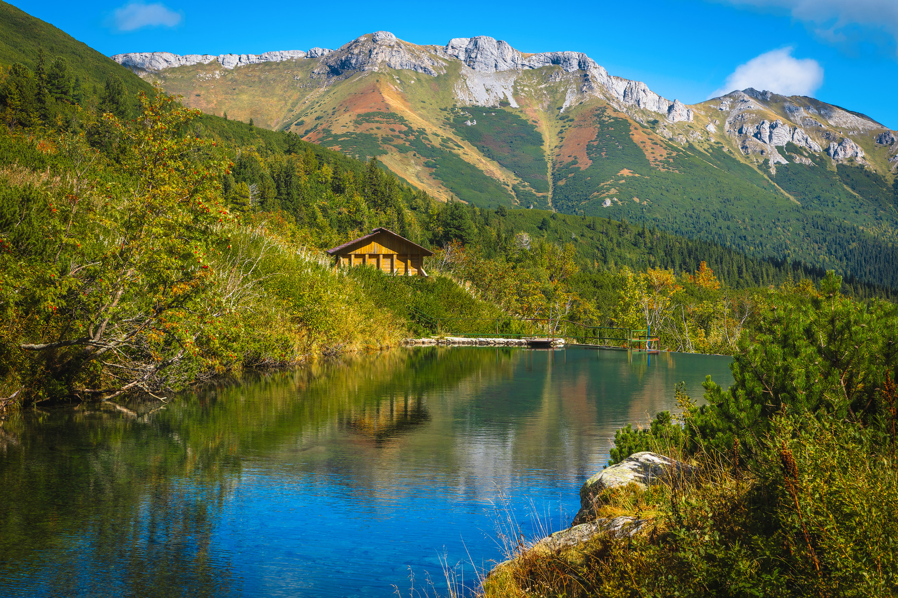 Zelene Pleso lake in the High Tatras, a Nature Photo by Alpine Dreams