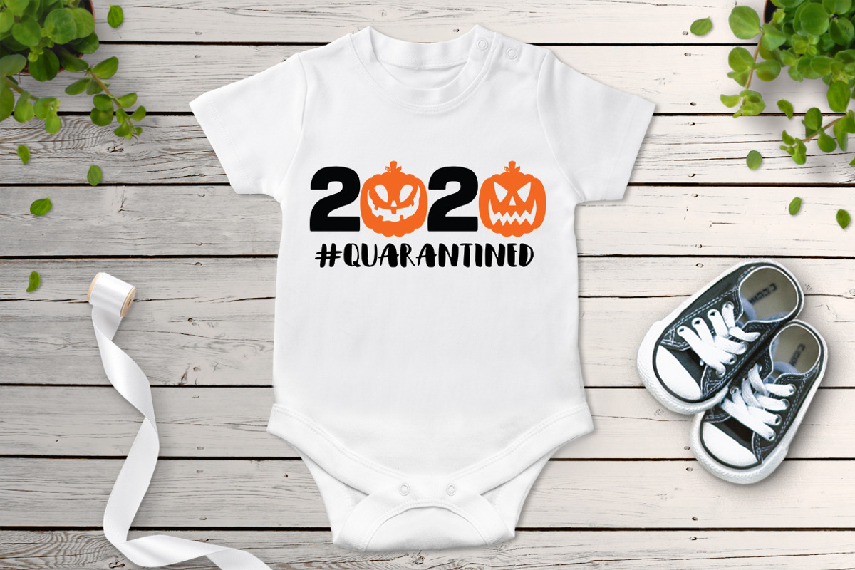 Halloween Quarantined 2020 SVG Files, an Illustration by Doodle Cloud ...