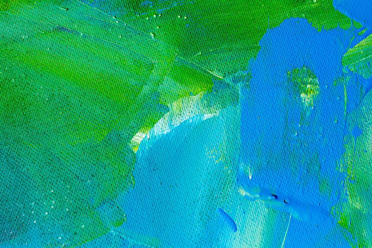 Neon and acid color painting textures