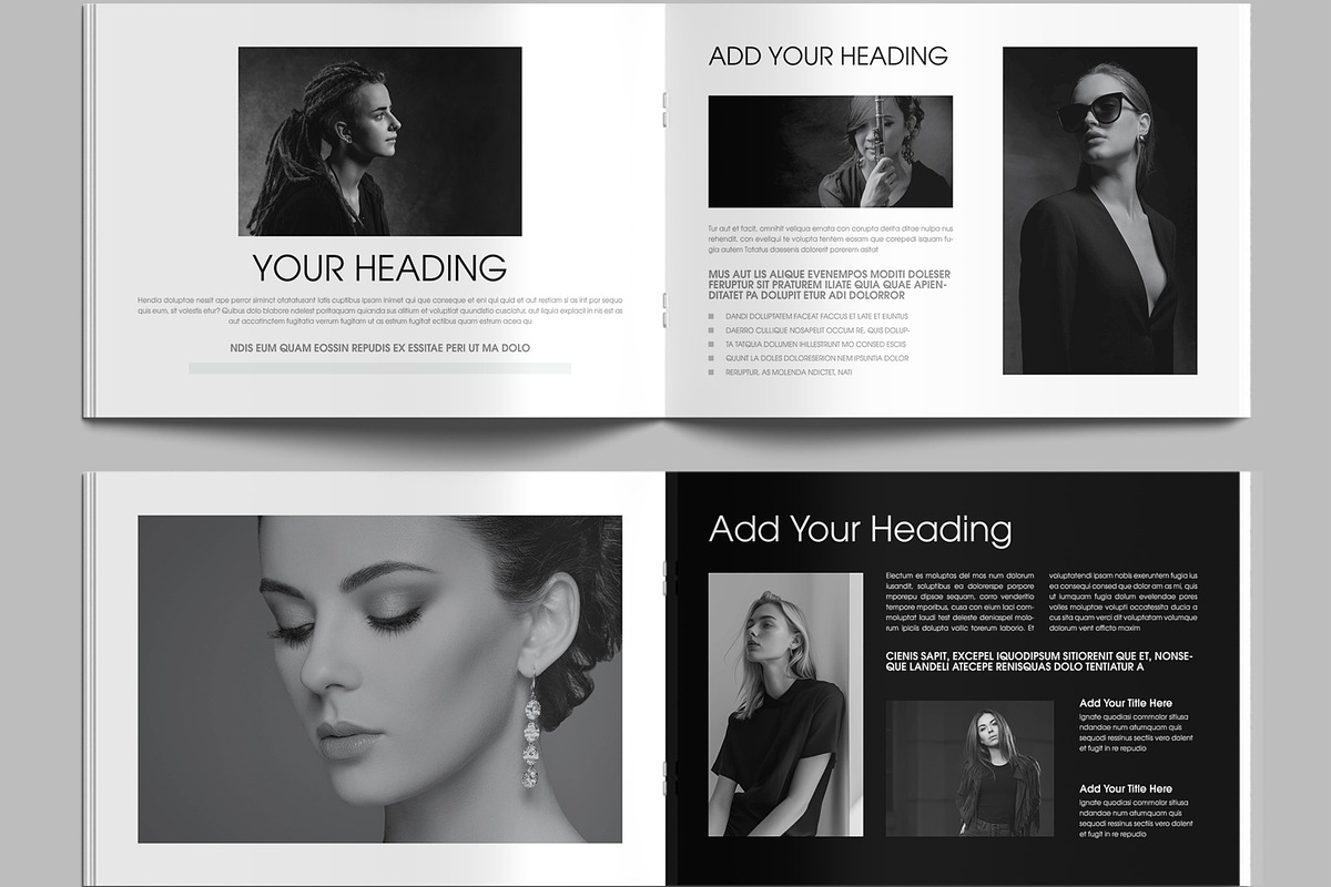 Editorial Luxury Fashion Magazine