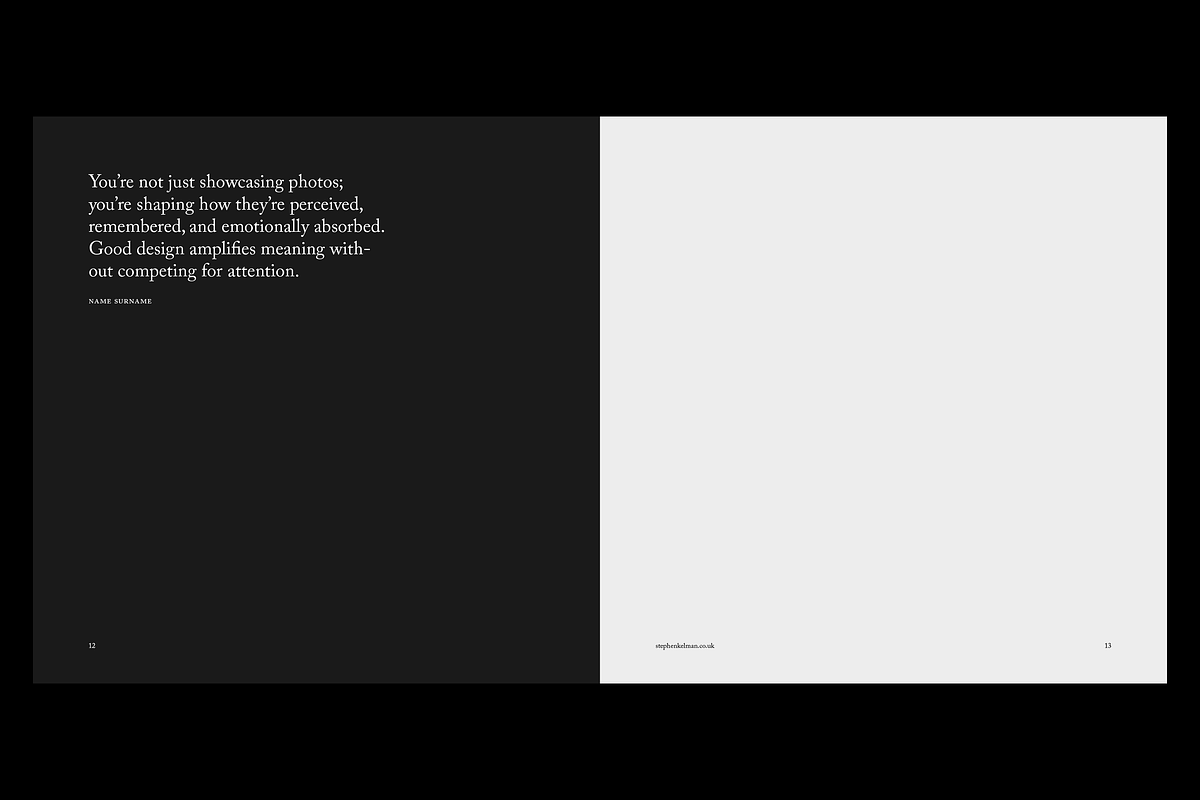 Square Photobook Grid System | Serif | Creative Market