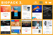 BigPack 3 Email-Template Bundle, an Email Template by WEB4PRO