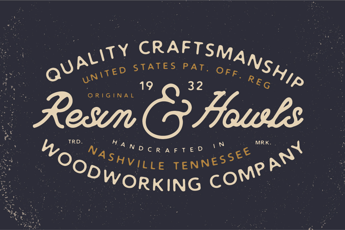 10 Vintage Americana Logos, a Branding & Logo Template by Chad Alan ...