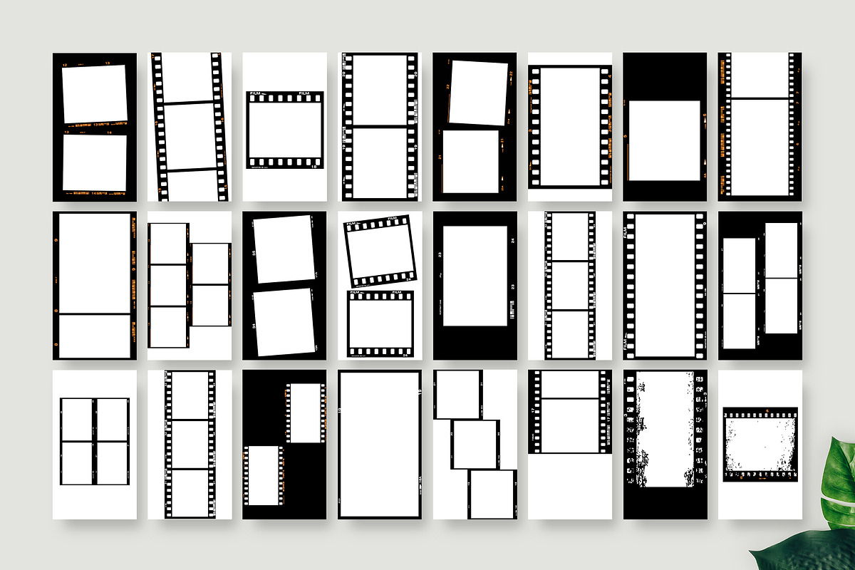 40 Film Fully Editable Templates, a Social Media Template by VitalexStudio