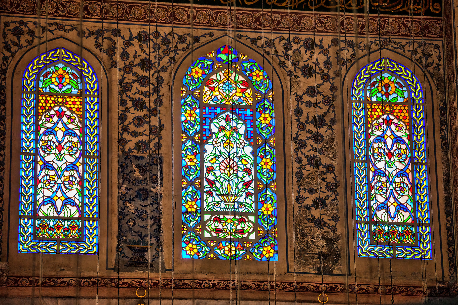 Stained Glass Windows in Blue Mosque, an Abstract Photo by Artur ...