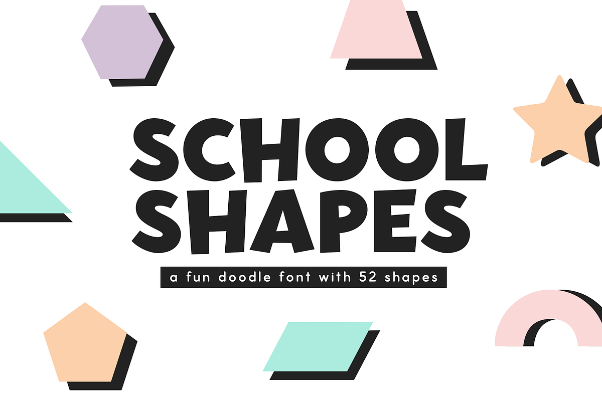School Font Bundle | 10 Fonts