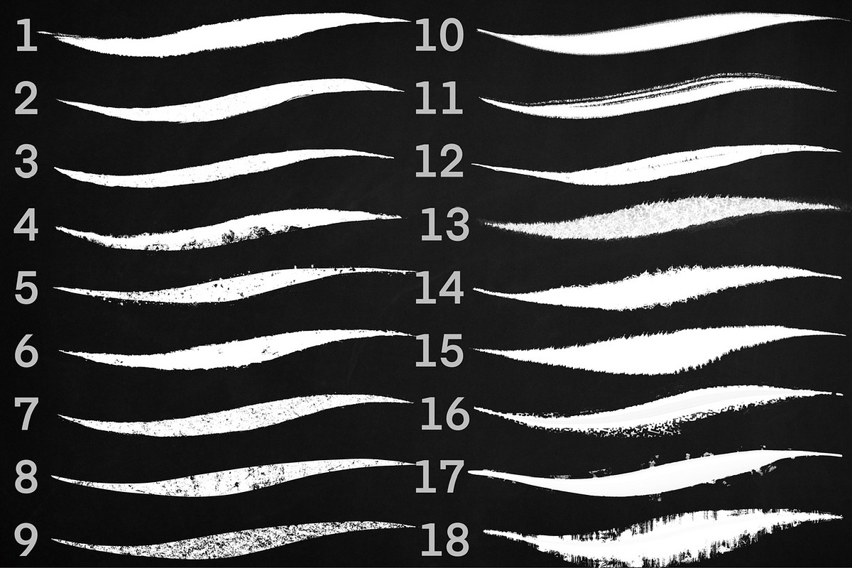 230 Rough Brushes for Procreate., a Brush Add-On by TheWhiteCatLab ...