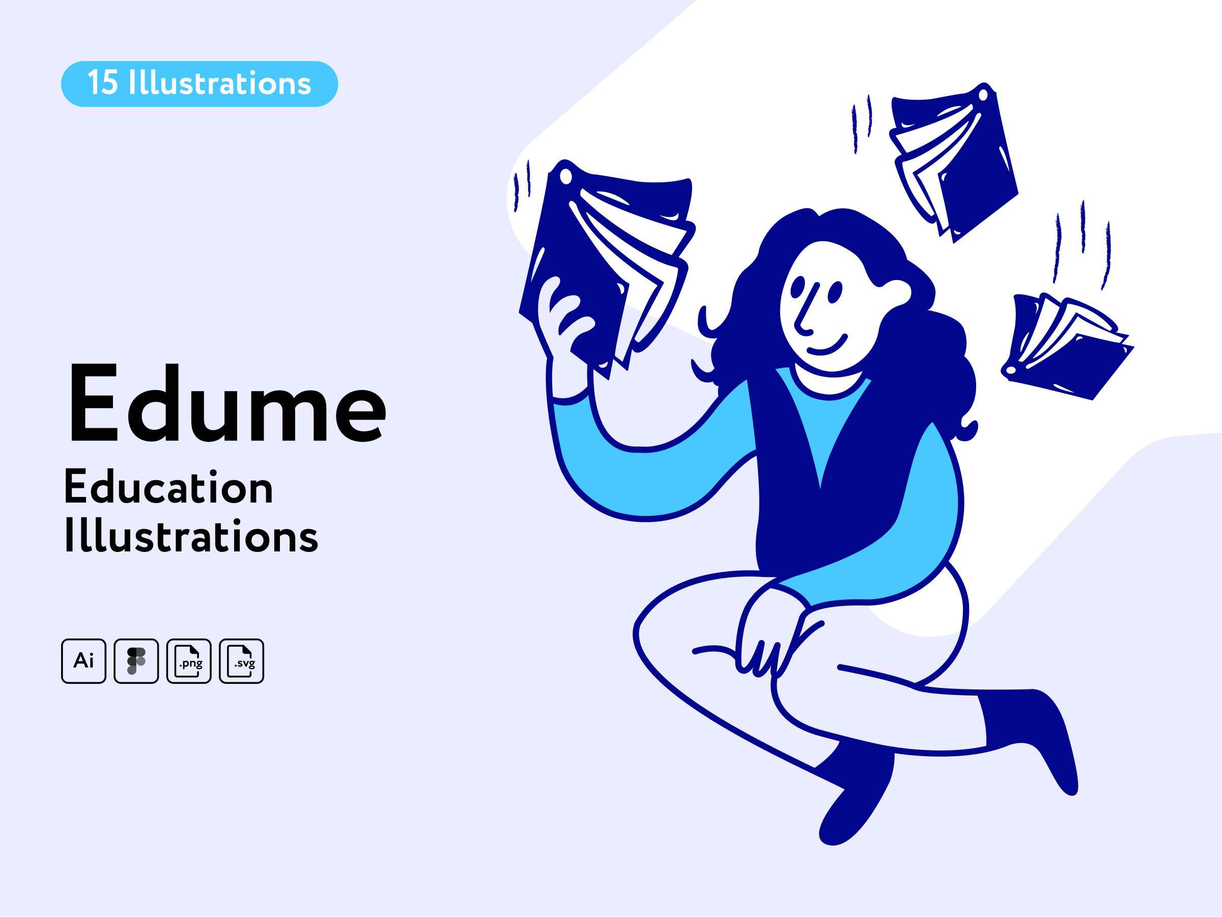 Edume Education Illustrations | Creative Market