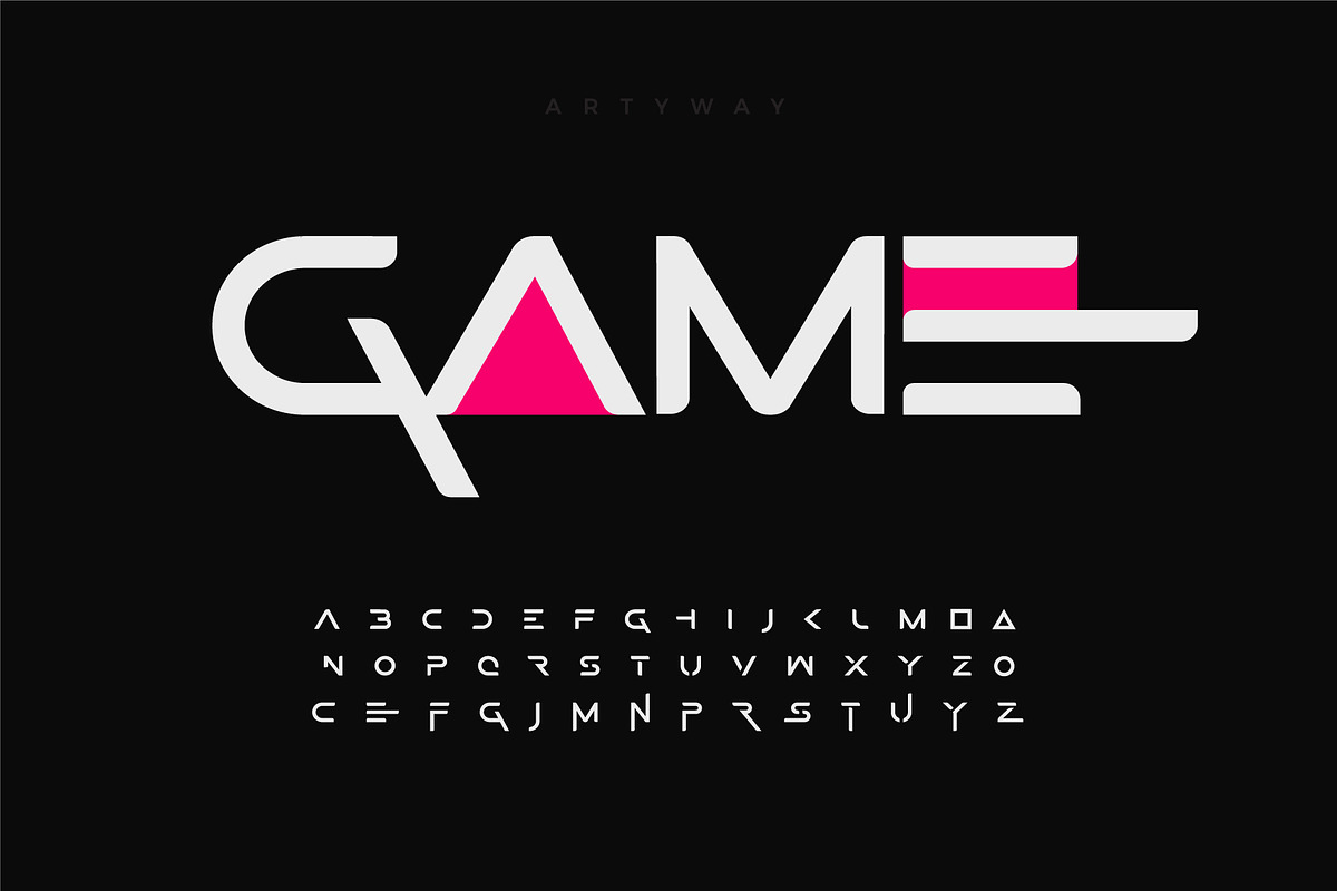 Researcher Futuristic Font, a Sans Serif Font by artyway