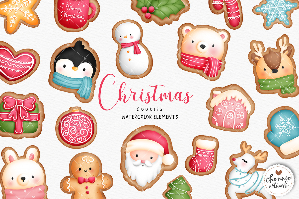 Christmas clipart bundle