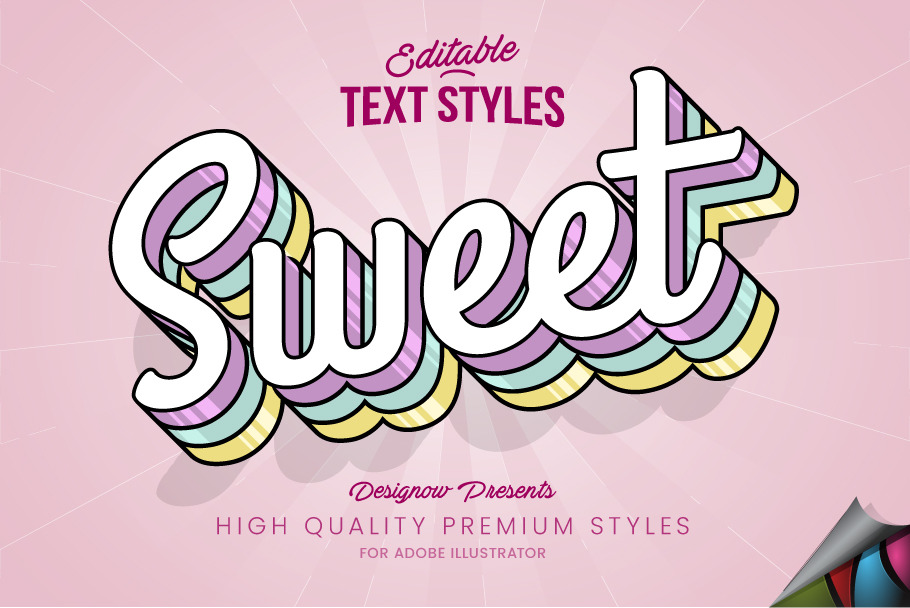 Kids Text Style, a Layer Style Add-On by Designow Group