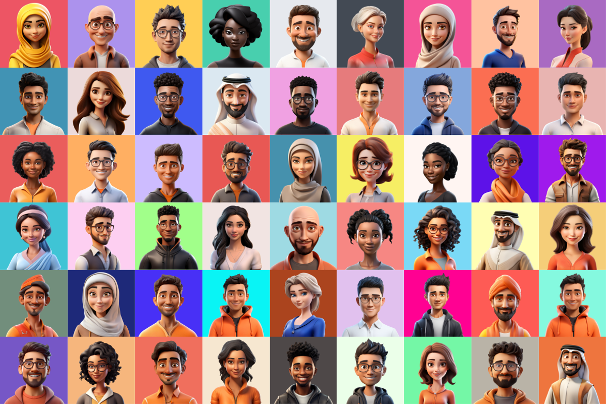 125 Animoji Style Avatars, a Characters & Person 3D Model by Digital Blood