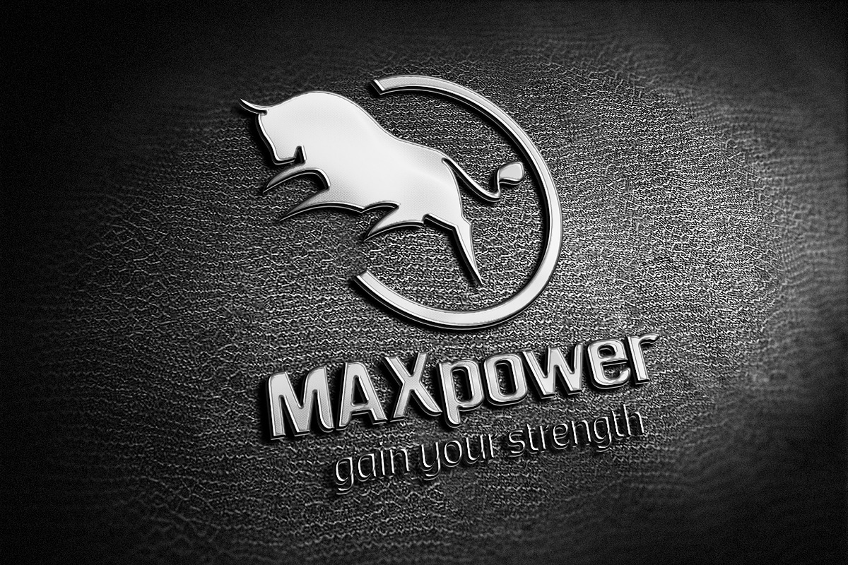 Max Power Logo Template, a Branding & Logo Template by GladicMonster