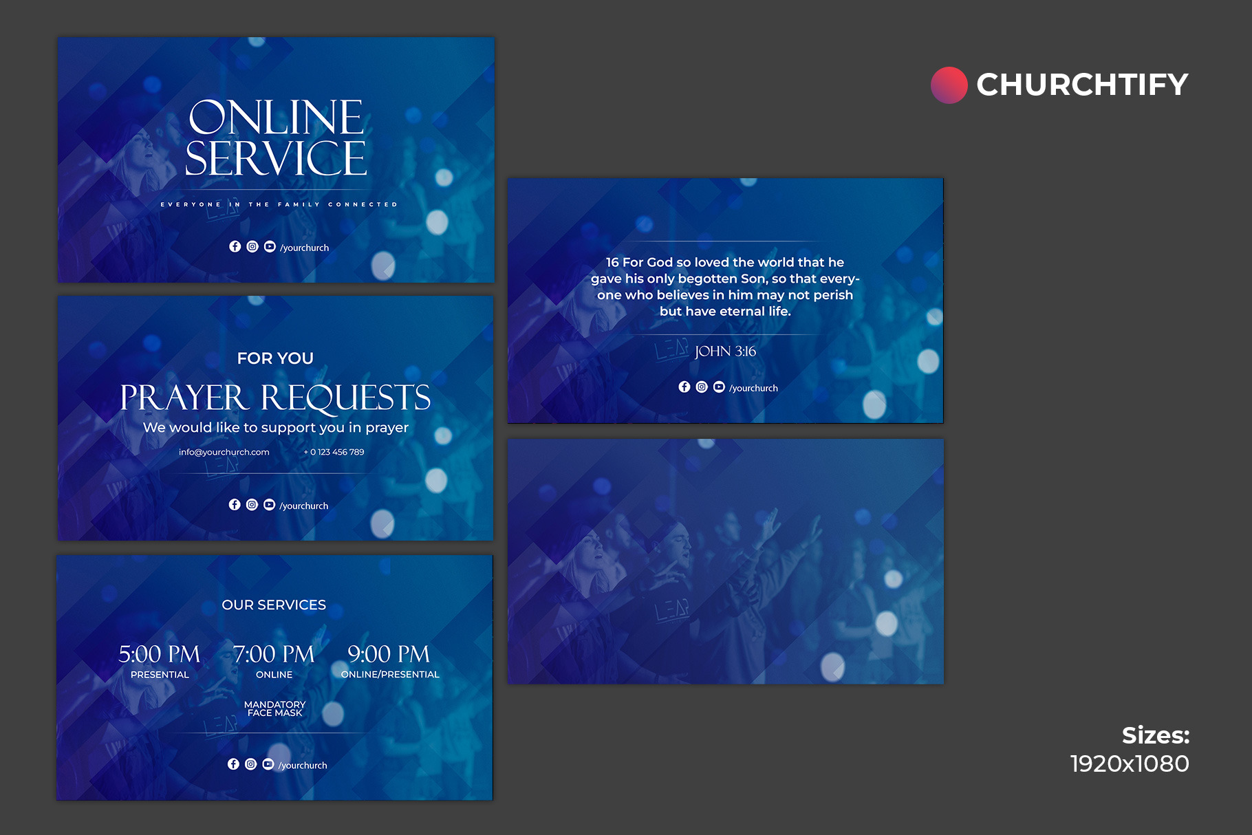 Live Streaming Template for Churches, a Social Media Template by ...
