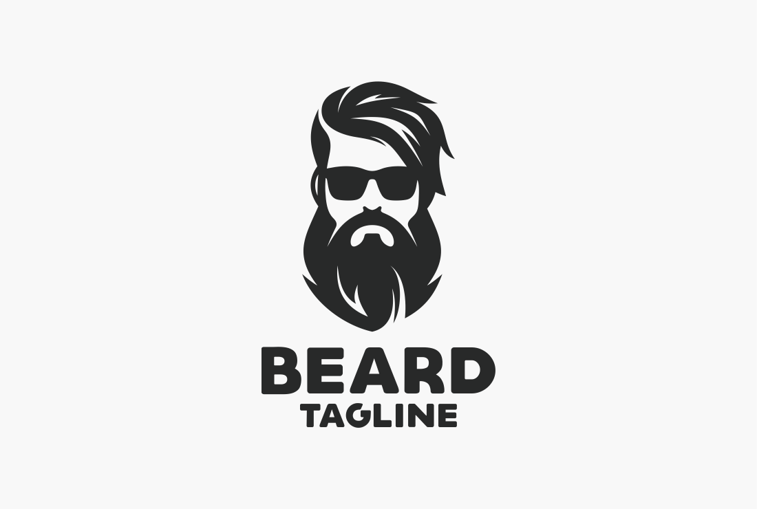 Beard Logo, a Branding & Logo Template by Brandlogo
