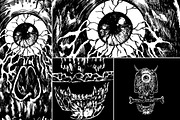 One Eye | T-shirt design | Merch | People Illustrations ~ Creative Market