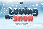 Super Fun Loving Snow Font