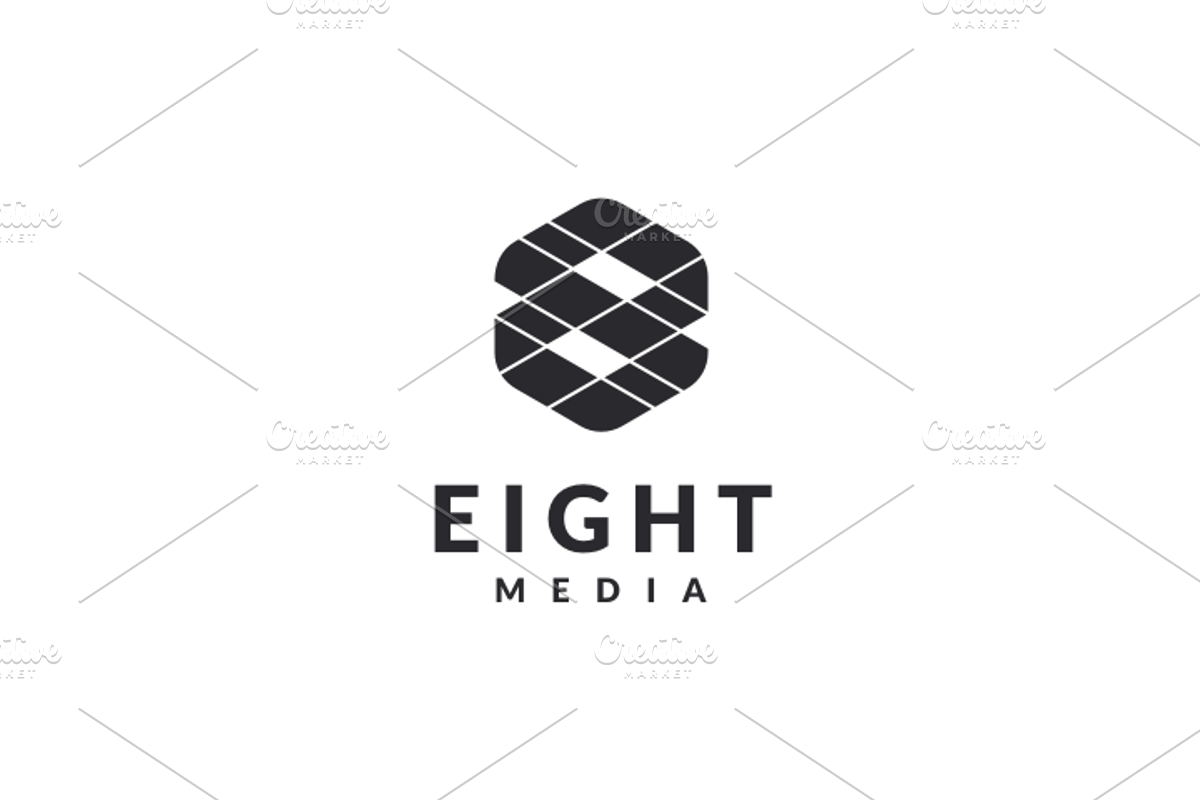 Eight - number 8 Logo, a Branding & Logo Template by yopie