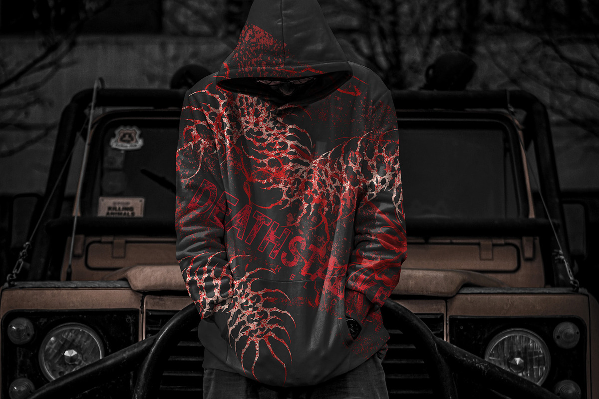 Guardian Centipede-Black Metal Font