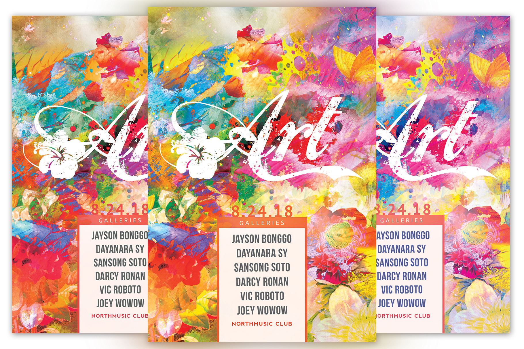 Art Flyer, a Flyer Template by KiraYamato Design Studio