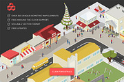 Isometric City Maps Builder, an Illustration by Vectopus.com