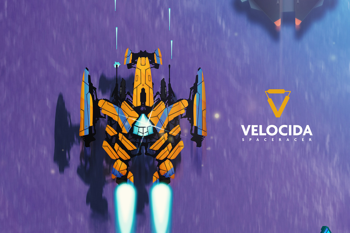 2D Space Game assets - Spaceship, a Graphic by Pixelbuddha | Creative ...