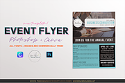 Modern Event Flyer Template, a Flyer Template by the M&K Design Studio