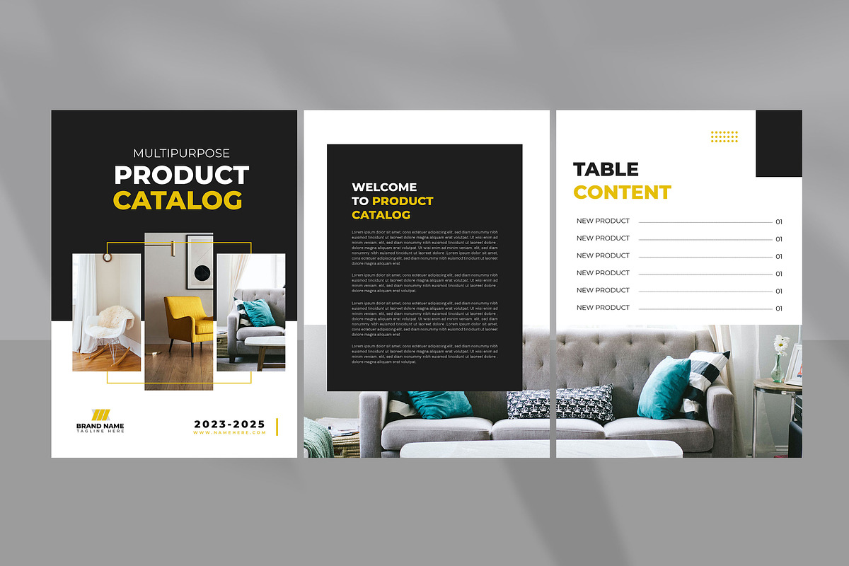 Product Catalog Layout Template