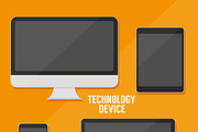 Modern technology device | Technology Illustrations ~ Creative Market