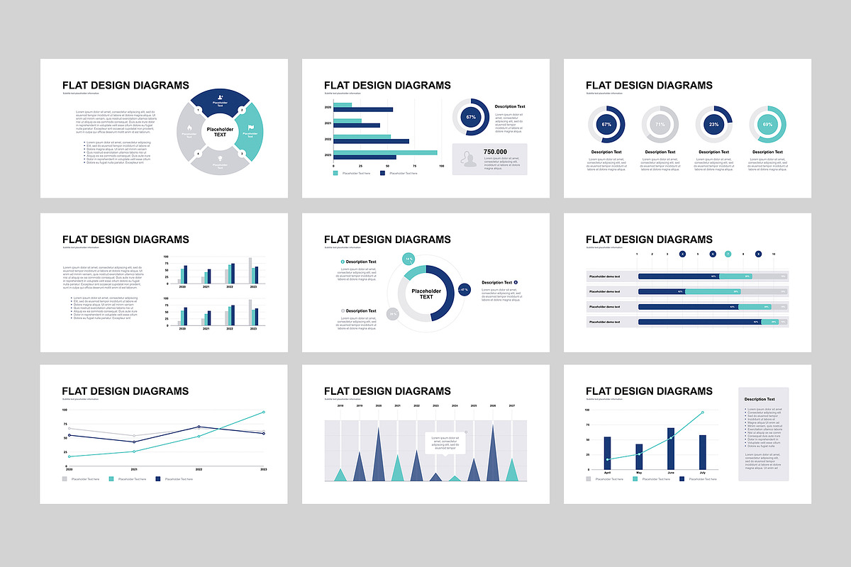 Charts and Graphs PowerPoint, a Presentation Template by HiSlide.io