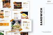 Sandwich - Powerpoint Template | Presentation Templates ~ Creative Market