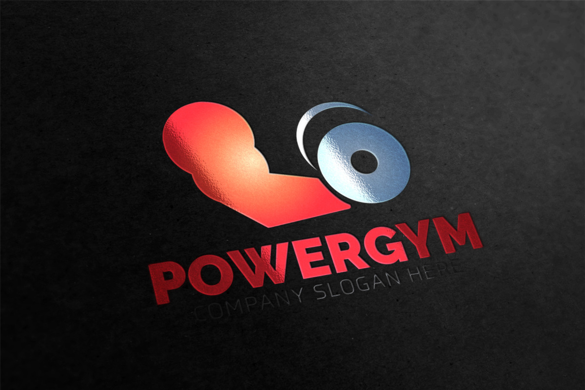 Power GYM Logo, a Branding & Logo Template by essegraphic