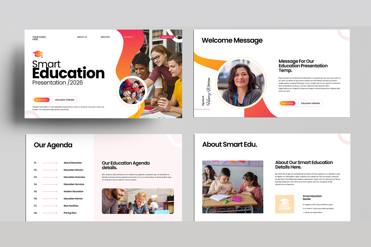 Education Presentation Template